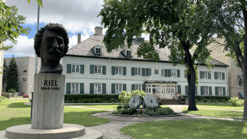 Learning about Louis Riel on Louis Riel Day